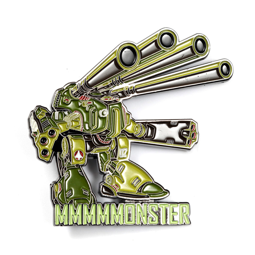 Robotech – M.A.C. II Monster Large Pin Accessory | STRANGE MACHINE GAMES