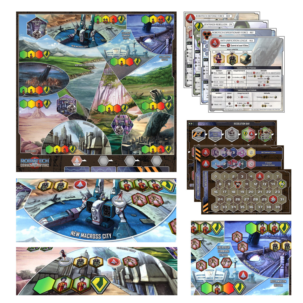 Robotech: Reconstruction | STRANGE MACHINE GAMES